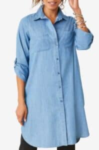 11 Top Plus-Sized Tunics For Mature Women