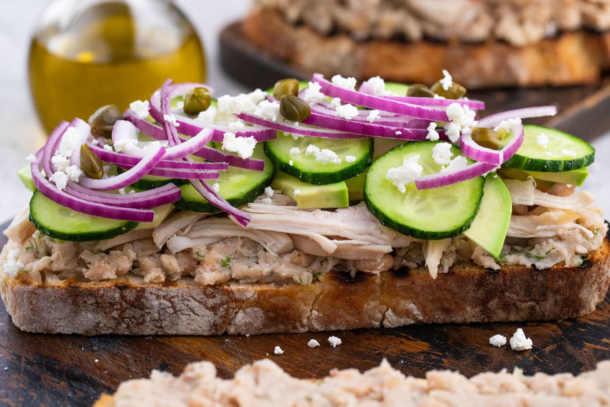 Mediterranean Power Sandwich: Your New Favorite Protein-Packed Lunch ...