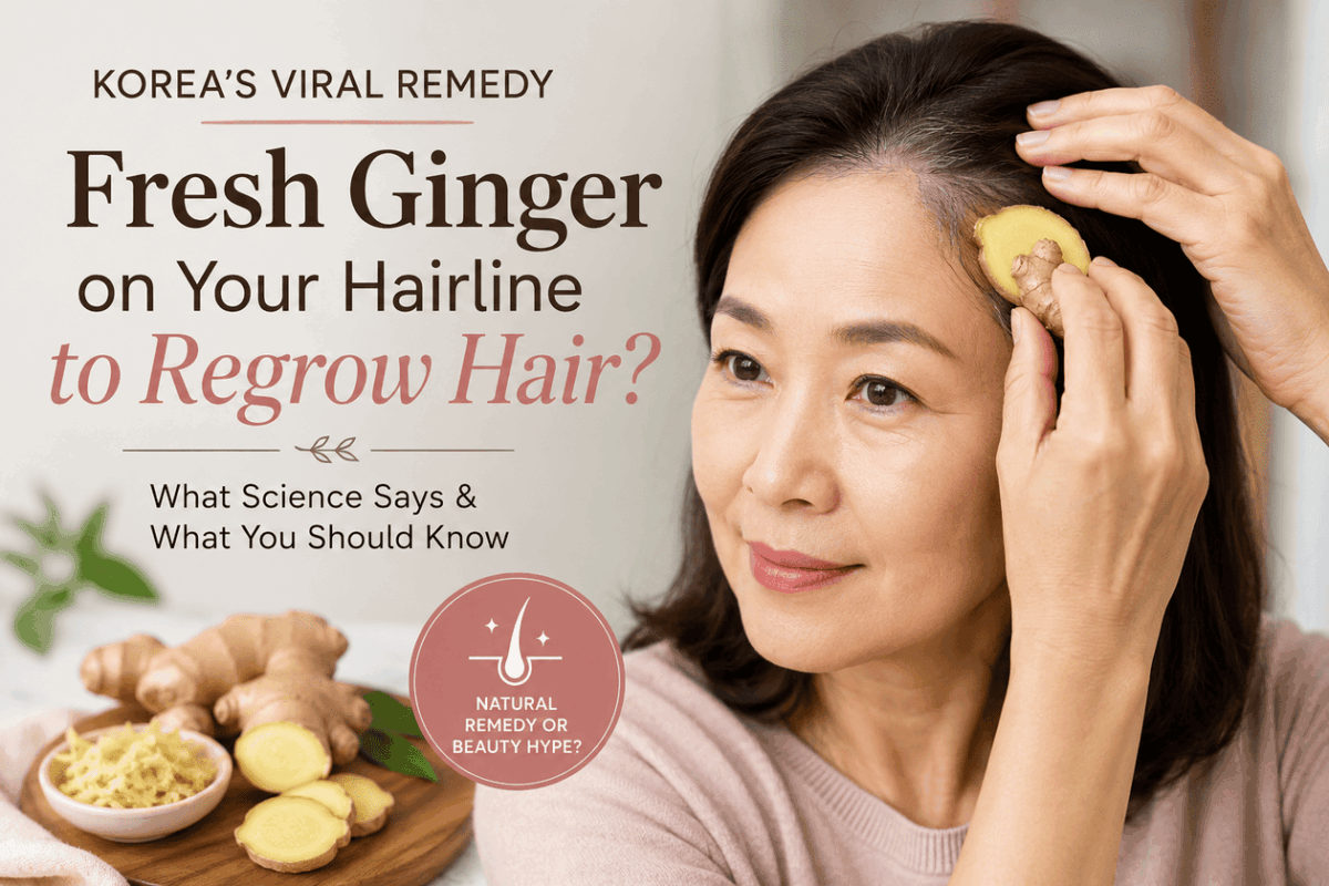 Can Rubbing Fresh Ginger on Your Hairline Really Regrow Hair? - Prime ...